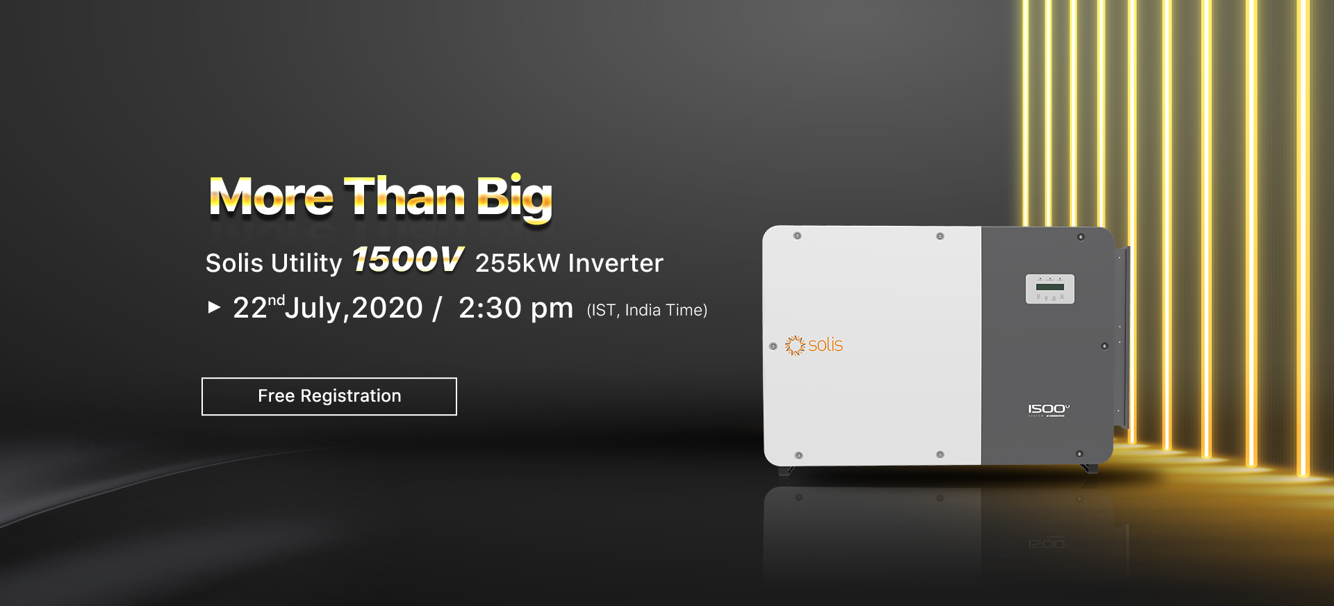 More Than Big：Solis Utility 1500V 255kW Inverter